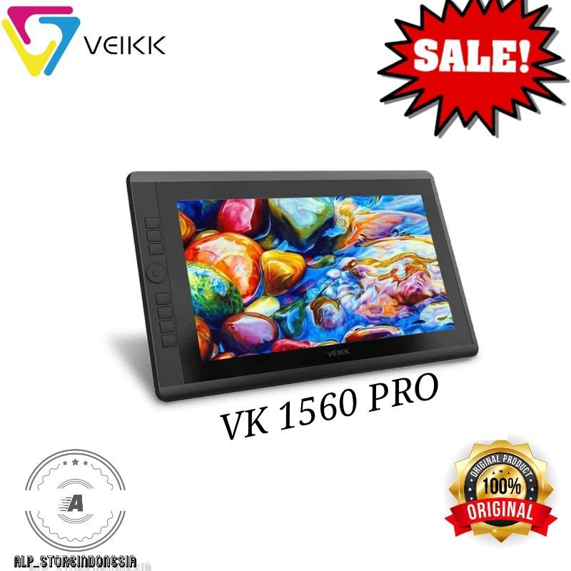 Jual VEIKK VK1560 Pro 15.6 Inch Pen Display Graphics Monitor IPS HD ...