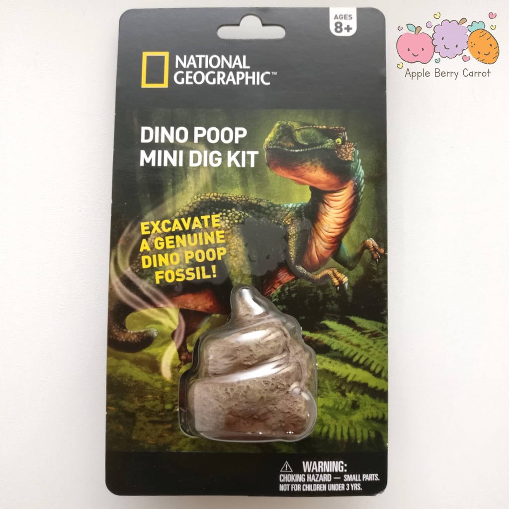 Jual National Geographic Dino Poop Mini Dig Kit Carded dinosaurs mainan ...