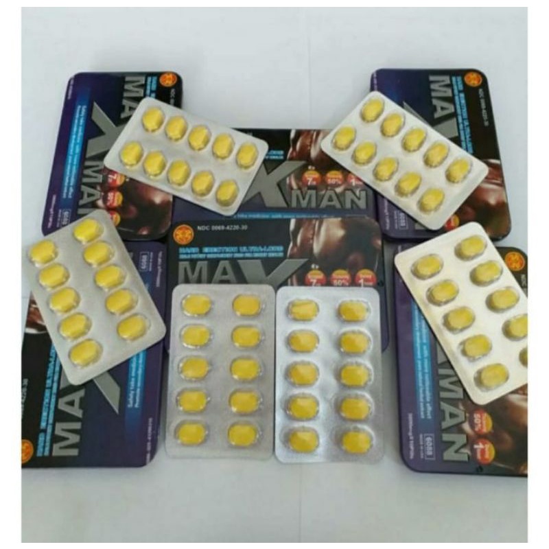 Jual Obat Maxman Asli Import Usa Suplemen Penambah Gairah Pria Isi 12 ...