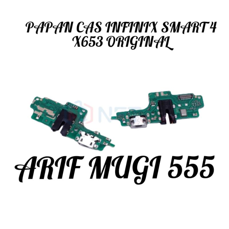 Jual BOARD PAPAN CAS KONEKTOR CHARGER INFINIX SMART 4 X653 PLUG IN MIC ORIGINAL | Shopee Indonesia