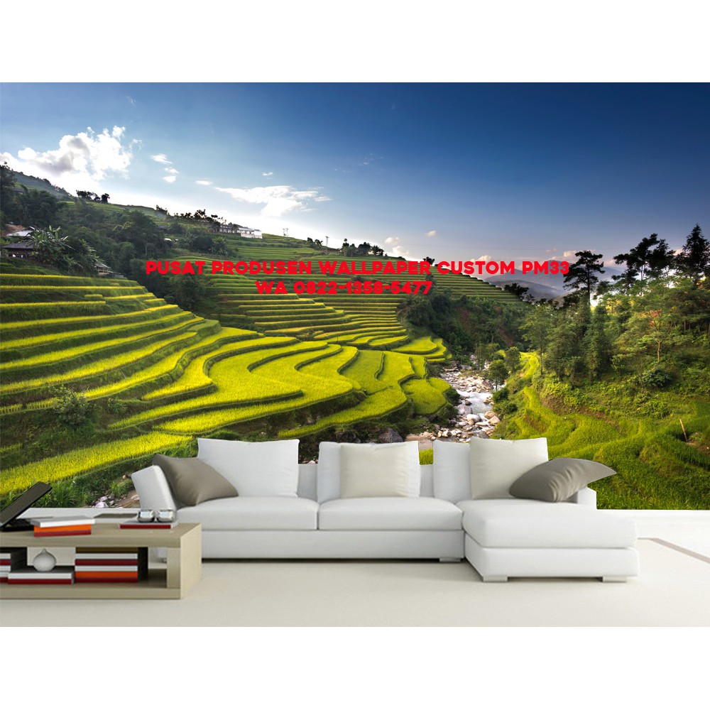 Jual Pusat Printing wallpaper custom rom, Wall banner, Wallsticker ...