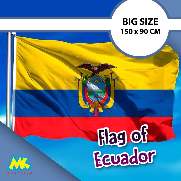 Jual Bendera Ekuador / Ecuador Big Flag | Shopee Indonesia