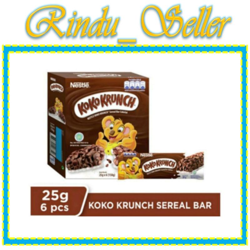 Jual Nestle Koko Krunch cereal Bar Multipack 6pcs | Shopee Indonesia