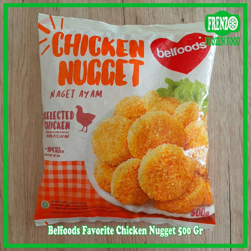 Jual Belfoods Favorit Chicken Nugget 500 Gr | Shopee Indonesia