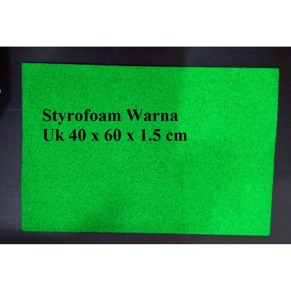 Jual Styrofoam 40 x 60 x 1,5 cm / Styrofoam Berbagai Warna Cerah ...