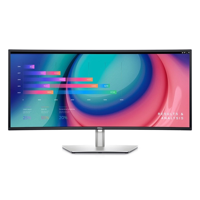 Jual Monitor DELL UltraSharp 34" U3421WE Curved WQHD 3440x1440 IPS USB ...
