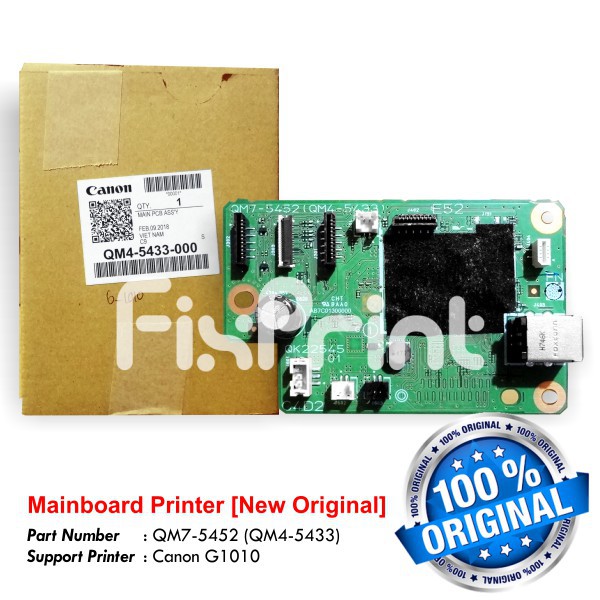 Jual Mainboard Printer Canon G1010, Board Canon G1010 QM7-5452 (QM4 ...