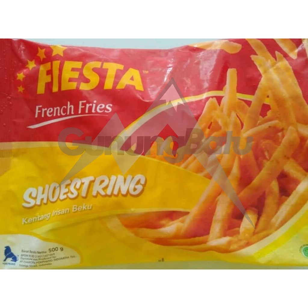 Jual FIESTA KENTANG FRENCH FRIES SHOESTRING 500GRAM | Shopee Indonesia