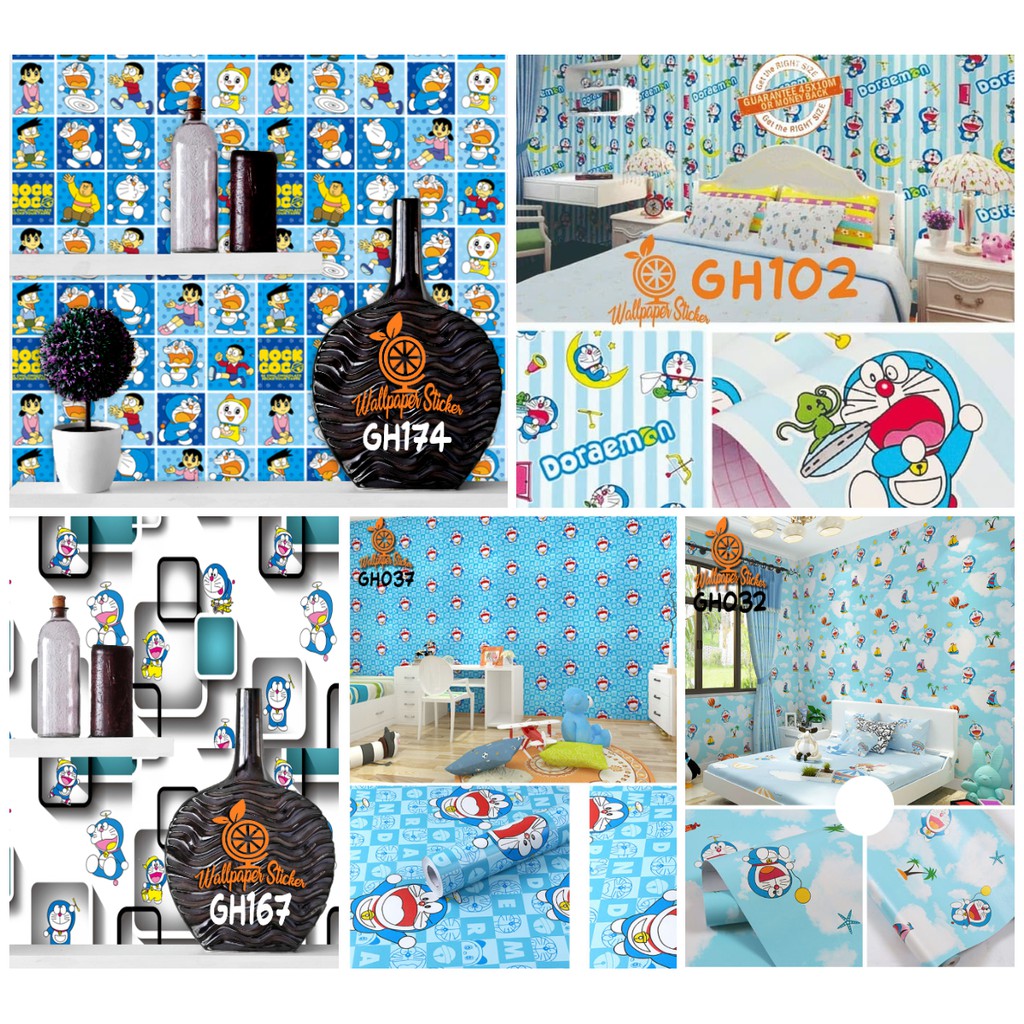Jual Wallpaper Stiker Dinding GH Wallpaper Dinding Wallstiker 45 cm x 8 ...