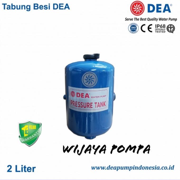 Jual Tangki / Pressure Tank Besi Merk Dea 2 Liter | Shopee Indonesia