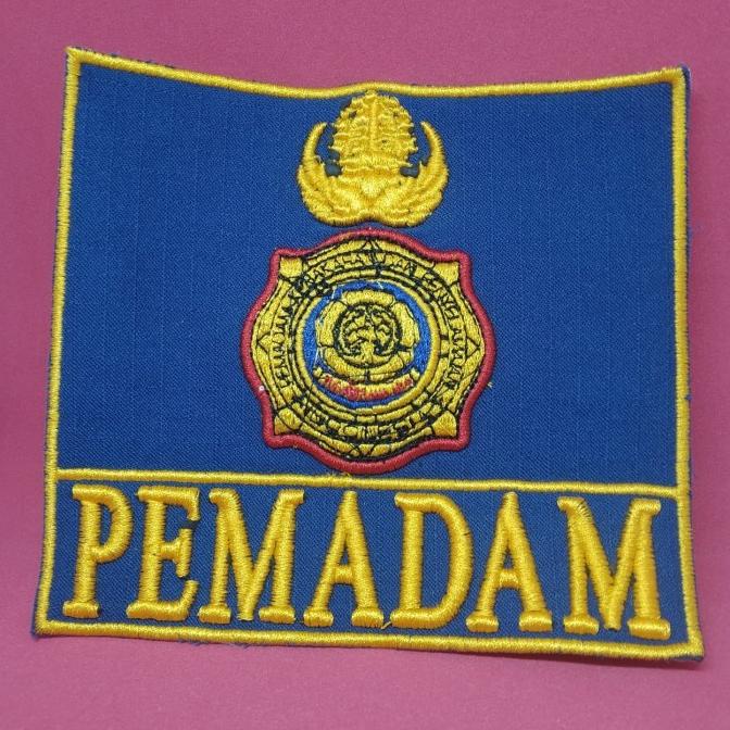 Jual Bordir Wing Damkar Indonesia, tulisan Pemadam dan Logo Korpri ...