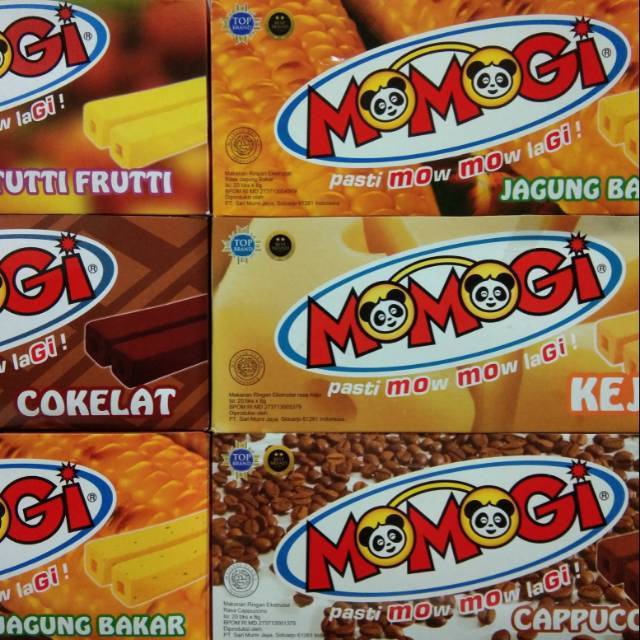 Jual Momogi Snack Ekstrudat Box isi 20pcs | Shopee Indonesia