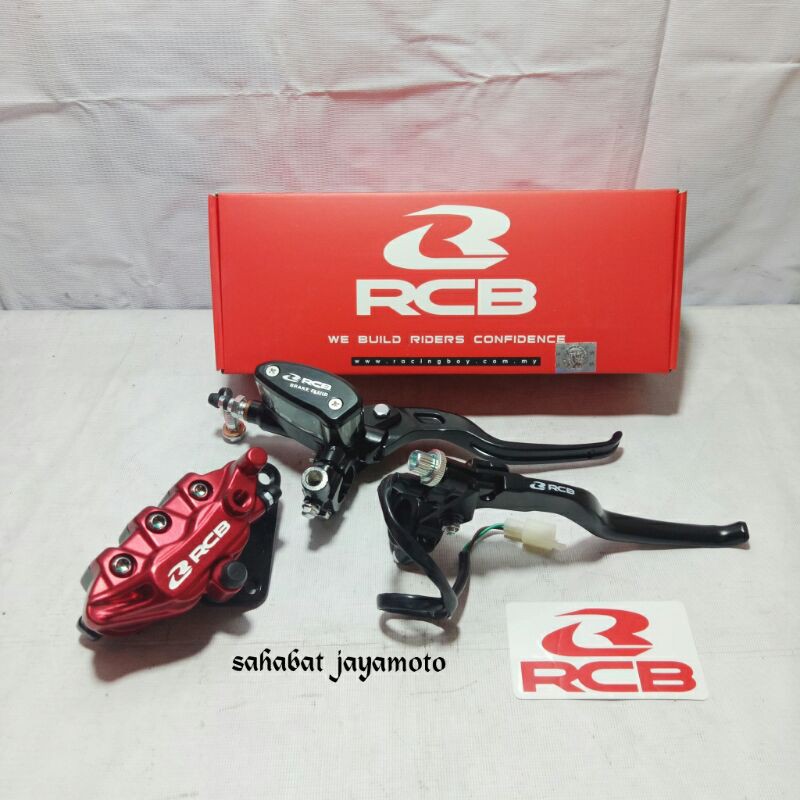Jual Paket Master Rem RCB 1set Kaliper Depan RCB Semua Motor Asli Dan ...