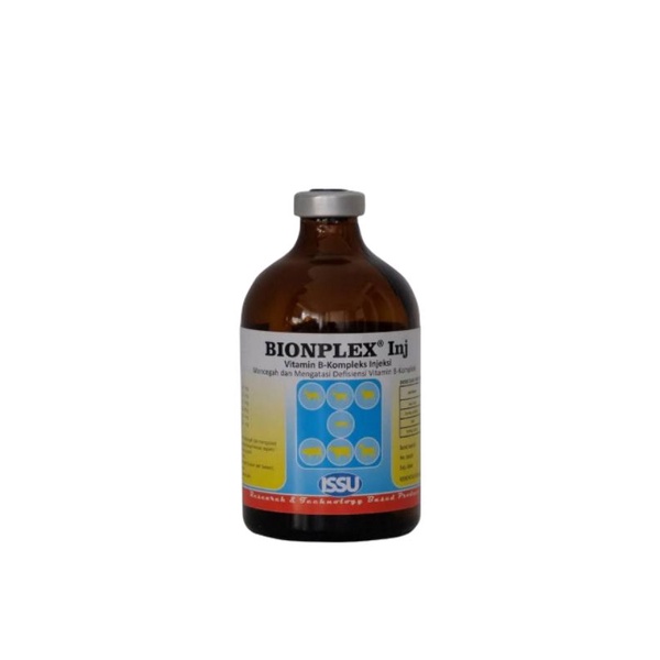 Jual ISSU / Bionplex Vitamin B Komplek Injeksi Kemasan 100 ml | Shopee ...