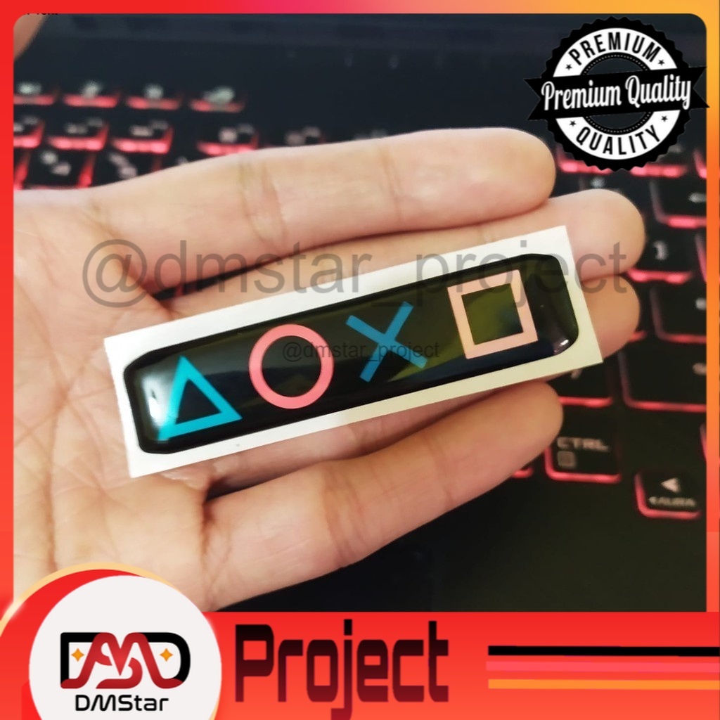 Jual [DMSTAR] PLAYSTATION BUTTON STIKER ESP STIKER TIMBUL LENTUR ...