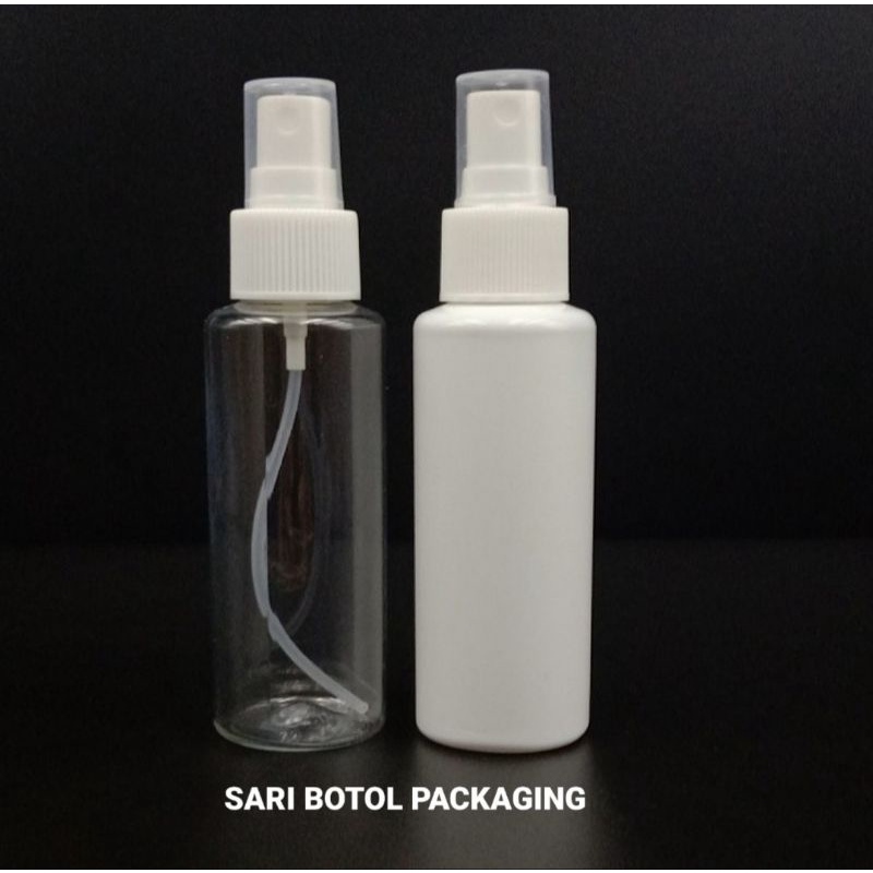 Jual BOTOL SPRAY 100ML RF SPRAY PUTIH | Shopee Indonesia