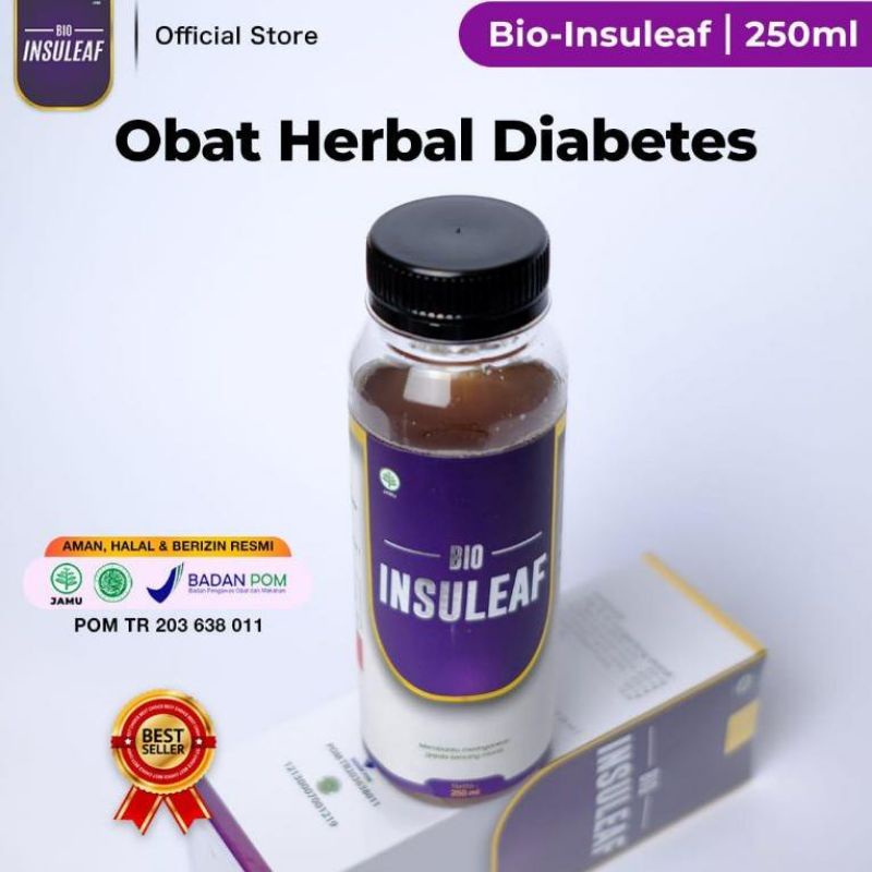 Jual Bio insuleaf 250ml obat herbal diabetes | Shopee Indonesia