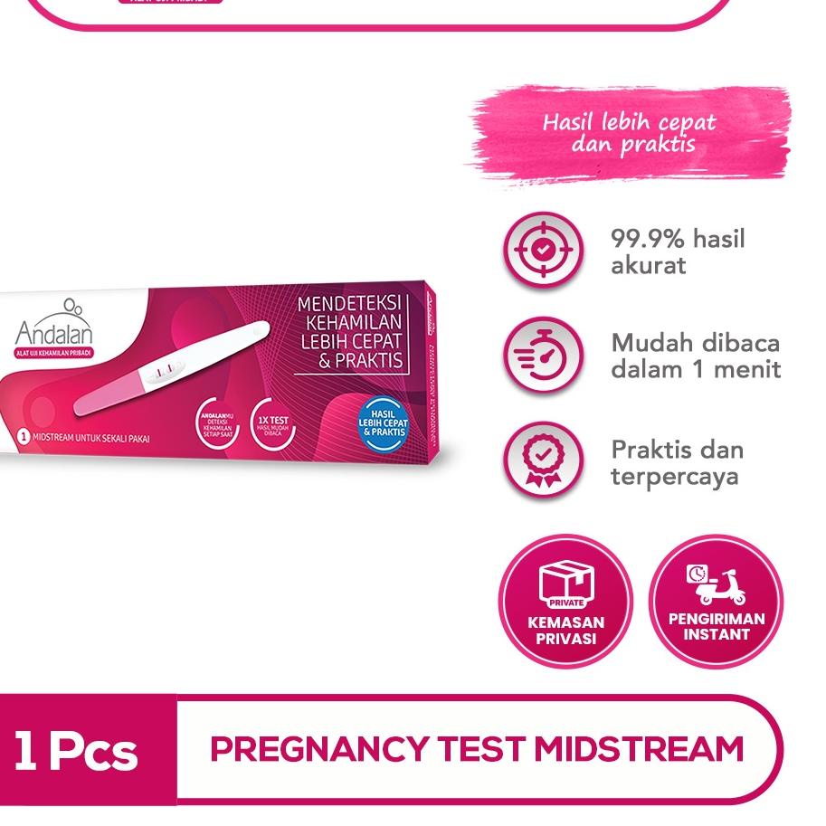 Jual KODE-EZ24 Andalan Pregnancy Test Midstream / Test Kehamilan Akurat ...