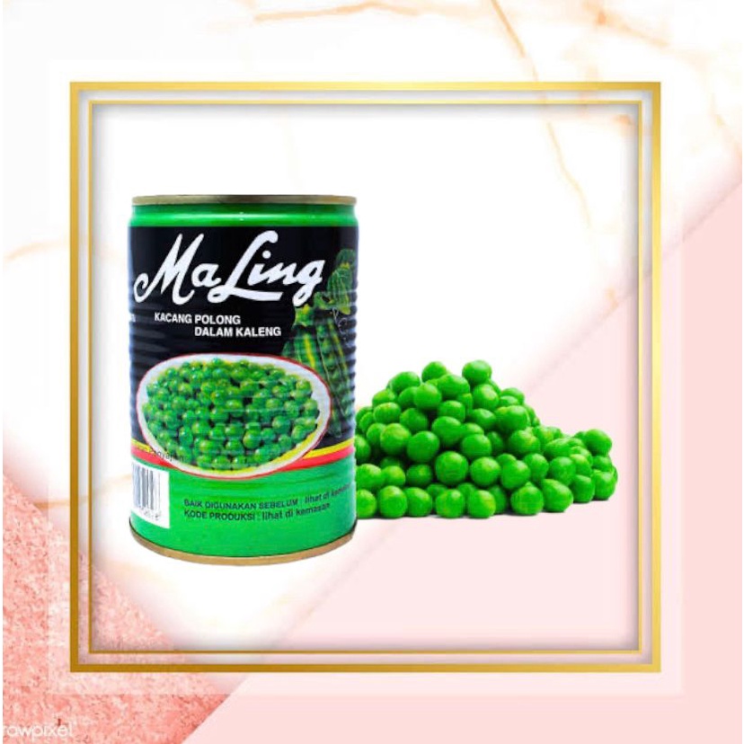 Jual Kacang polong kaleng/ kacang polong maling/ Cannes green peas ...