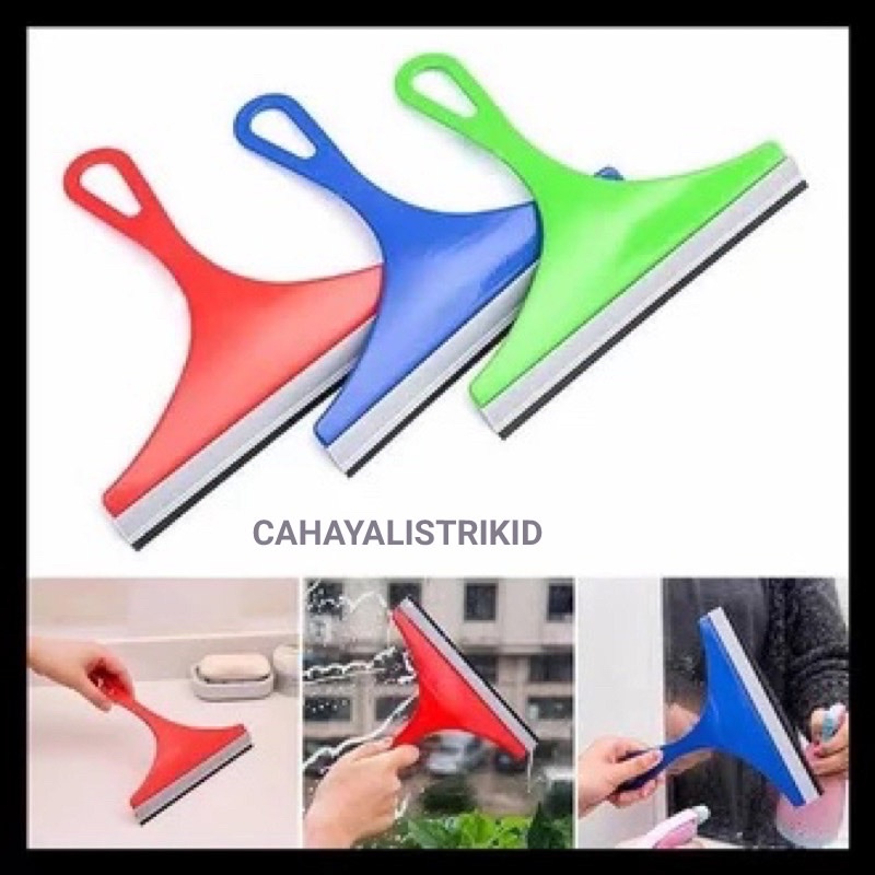 Jual WIPER PEMBERSIH KACA ALAT PEMBERSIH JENDELA SCRAP AIR KACA KARET ...