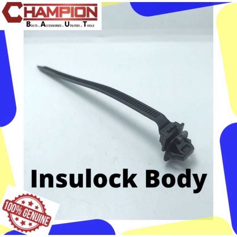 Jual Insulock Body Cable ties klem pengikat selang wiper / pengikat ...