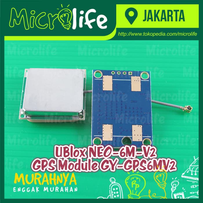 Jual UBlox NEO-6M-V2 GPS Module GY-GPS6MV2 | Shopee Indonesia