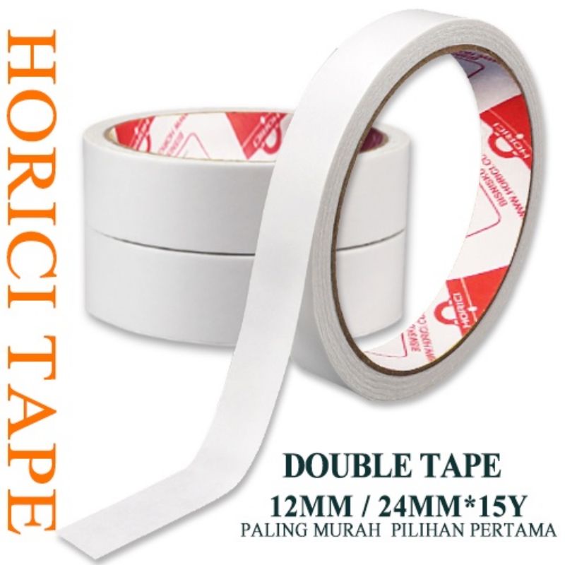 Jual Double Tape 24mm*12Y 12mm*12Y Tisue 888 tape Isolasi double tape ...