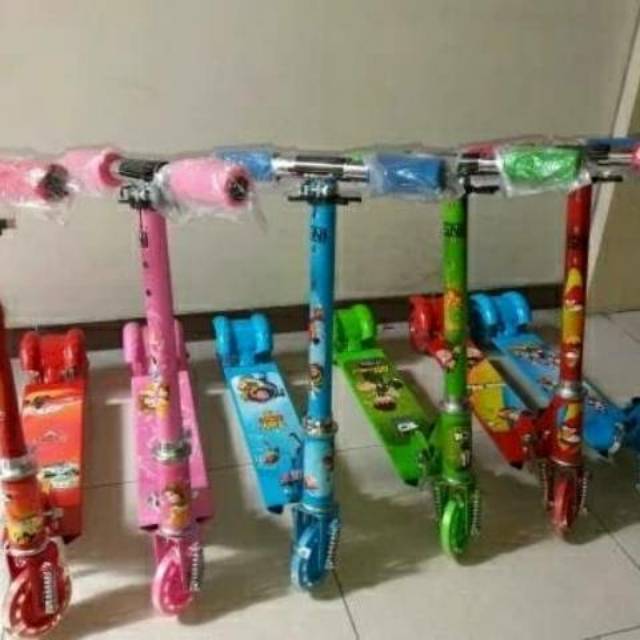Jual Scooter roda 3 anak / sekuter / otoped | Shopee Indonesia