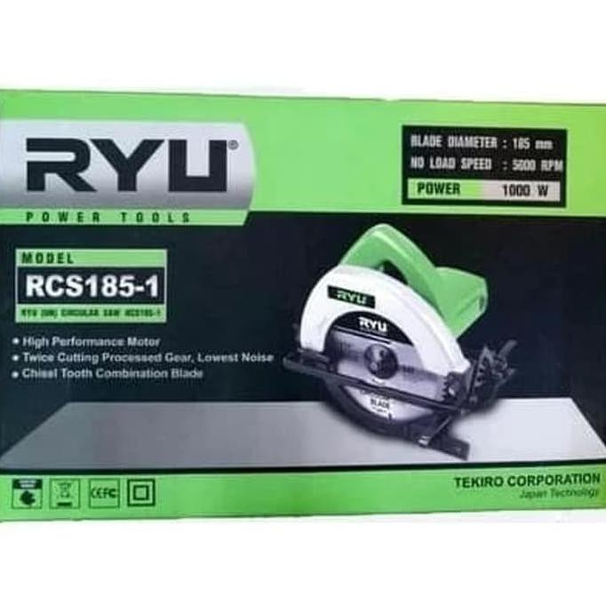 Jual Mesin Circular Saw Ryu Rcs 185-1 - Mesin Circle Ryu 7" - Ryu Rcs ...