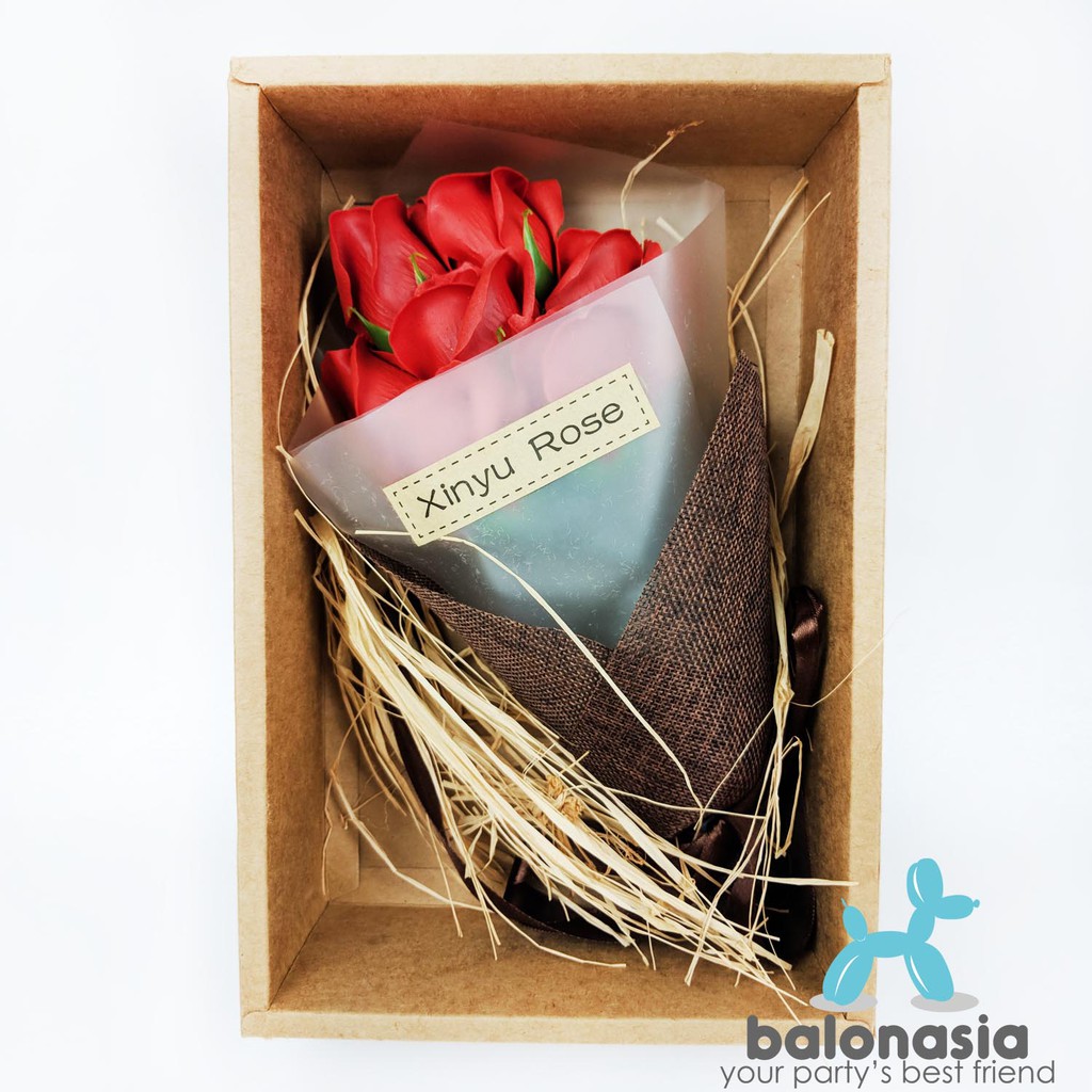 Jual Balonasia Rose Buket Bunga Kado, Gift Box Hadiah untuk Valentine ...
