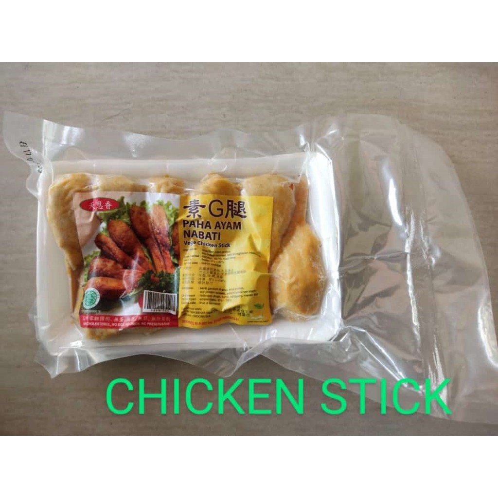 Jual vegetarian tian en xiang xiang chicken stick/paha ayam analog ...