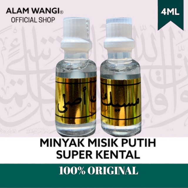 Jual Minyak wangi misik putih kental | Shopee Indonesia