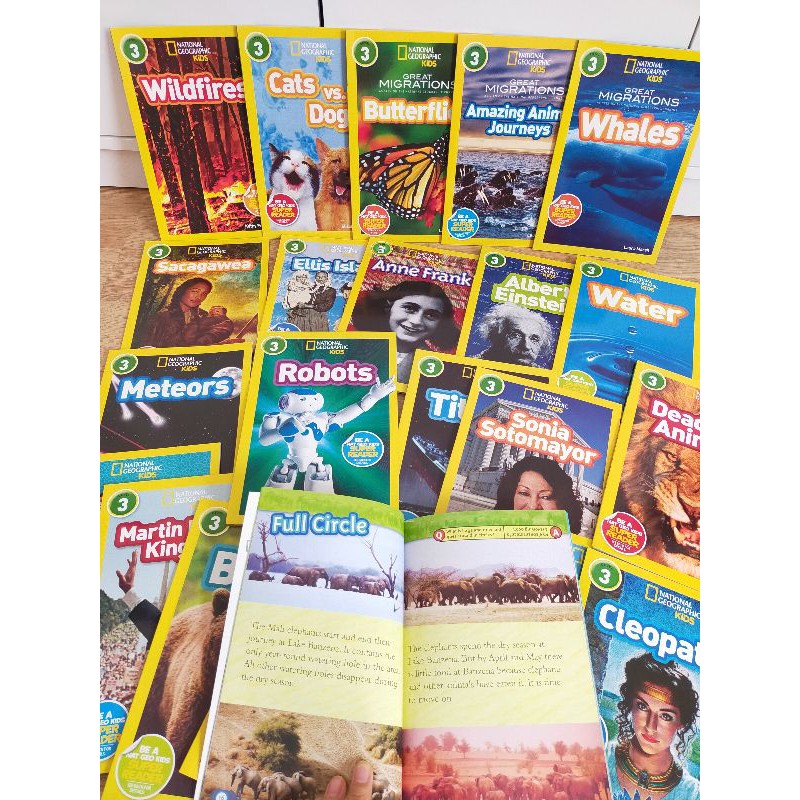 Jual 31 books/22 books level 3 National Geographic Kids Geography/ buku ...