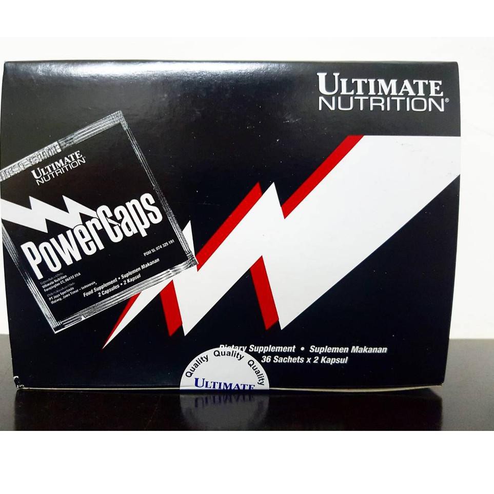 Jual Caps Box 36 sachets 72 caps ULTIMATE NUTRITION UN sachet saset ...