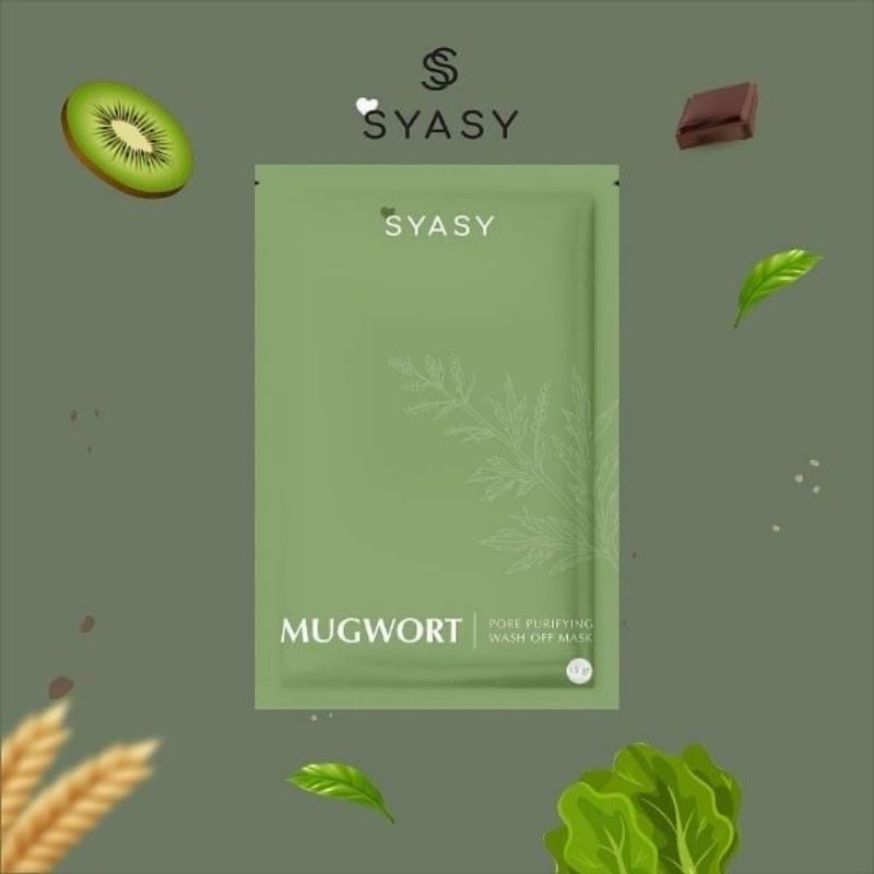 Jual Mugwort Mask - SYASY Masker Viral Axis-Y Wash Off Mask | Shopee ...