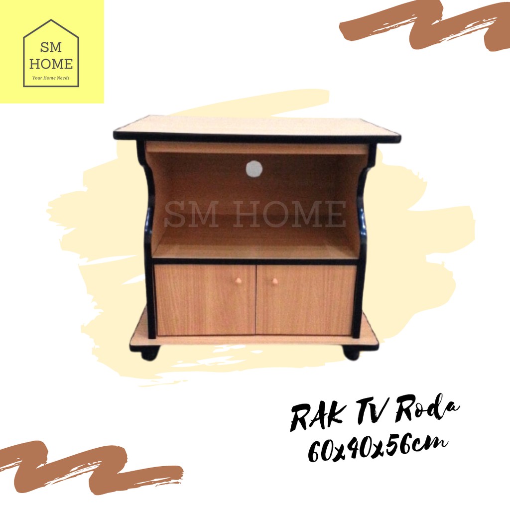 Jual Rak TV Meja TV Kecil Minimalis Pintu | Shopee Indonesia