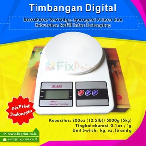 Jual Timbangan Berat Kapasitas 5Kg 5 Kg Digital Scale Elektronik ...