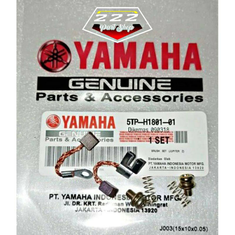 Jual BOSTEL ARANG DINAMO STATER YAMAHA JUPITER Z MIO VIXION BRUSH SET ...