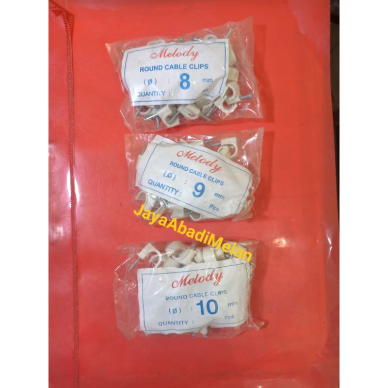 Jual Klem klaim kabel no 12 cable clips | Shopee Indonesia