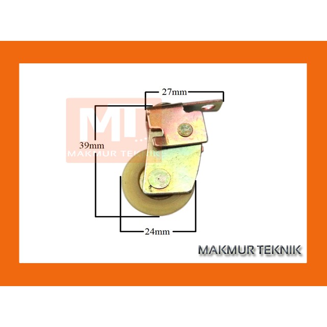 Jual Roda Sliding kecil Jendela Aluminium Merk Dekson | Shopee Indonesia