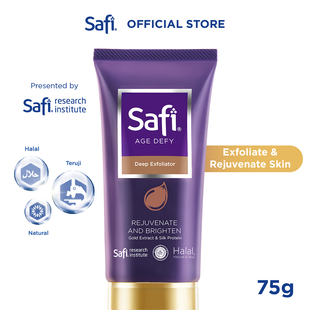 Jual lia beauty Safi Age Defy Anti Aging Deep Exfoliator Face Scrub ...