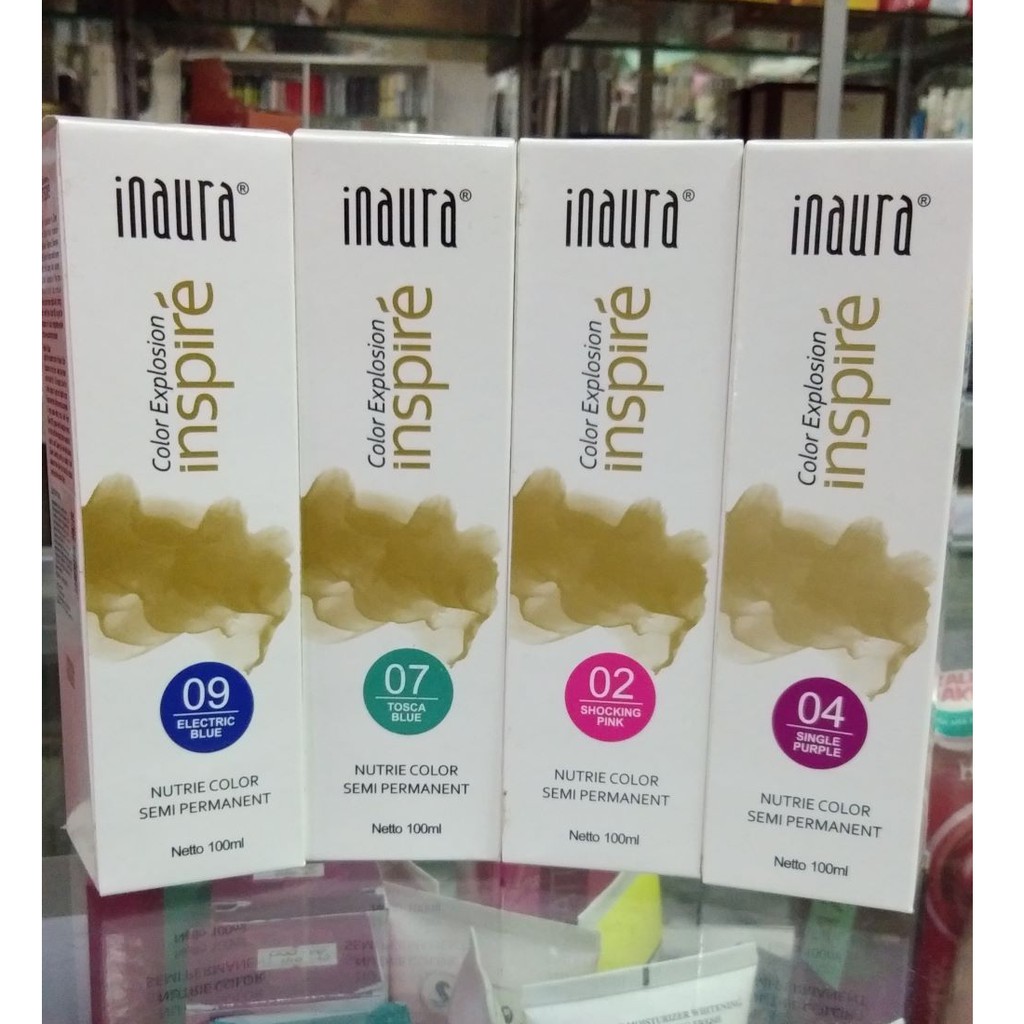 Jual Inaura color inspire cat rambut | Shopee Indonesia