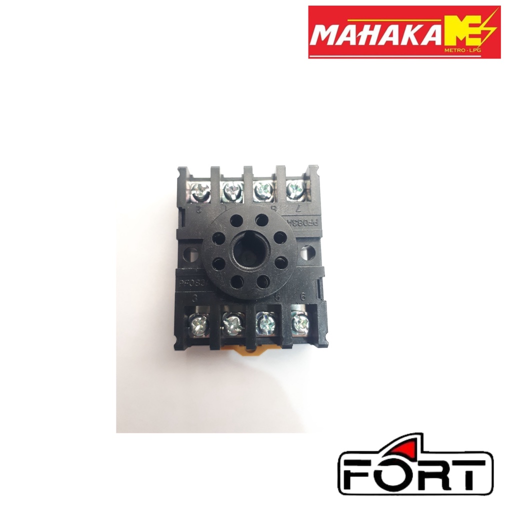 Jual Socket Relay MK2P H3CR H3BA 8 Pin Fort | Shopee Indonesia