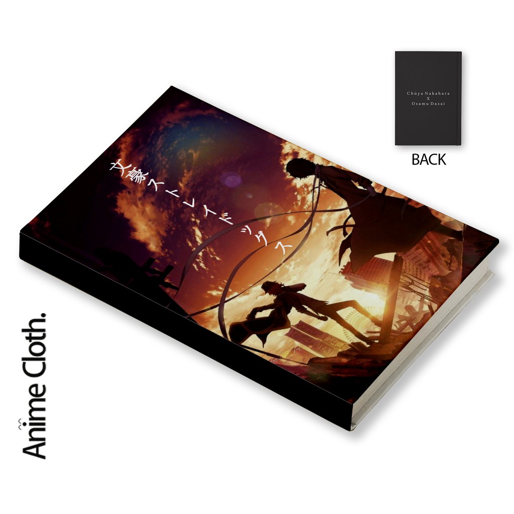 Jual Notebook Soukoku Osamu Dazai X Chuuya Nakahara Anime Buku ...