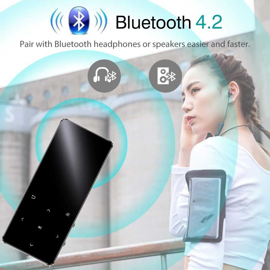 Jual MP3 Player Digital Audio Player Bluetooth Touchscreen 8GB - X3 ...