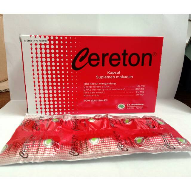 Jual CERETON TAB ( SUPLEMEN OTAK ) | Shopee Indonesia