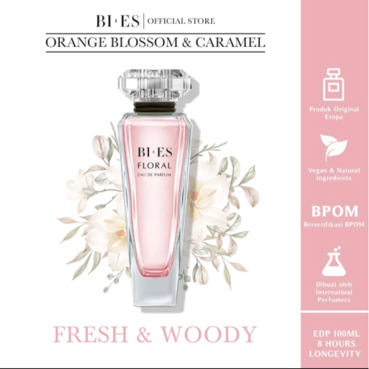 Jual Bies Bi Es Parfum Floral - EDP 100ML | Shopee Indonesia