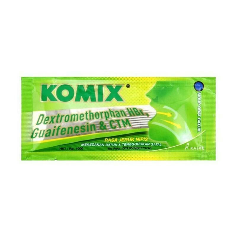 Jual Komix Jeruk Nipis 7ml – Sirup Herbal Bebas untuk Dukung Redakan ...