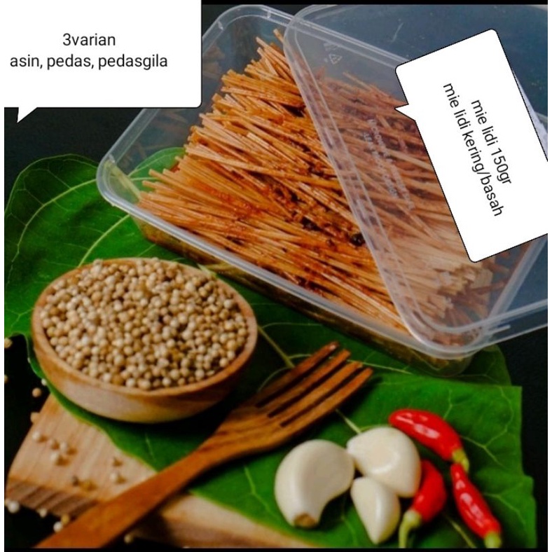 Jual mie lidi 150gr kemasan box / mie biting | Shopee Indonesia