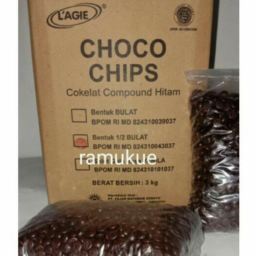 Jual choco chip bulat lagie repack 250gr | Shopee Indonesia